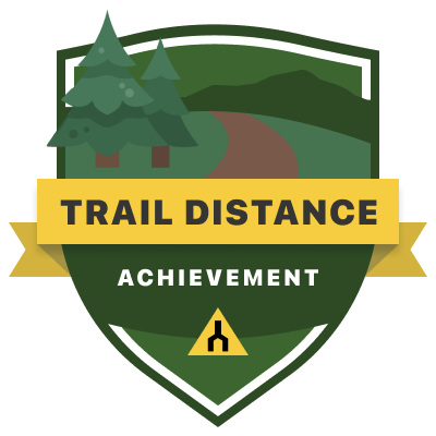 Badges Longest Trail Distance - Badge | Trailforks