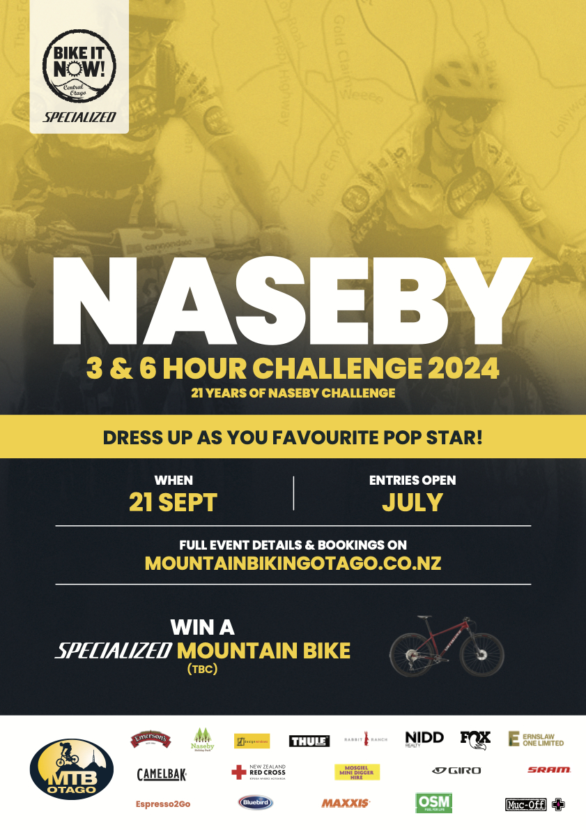 2024 Naseby 3 & 6 Hour Challenge Race Event on Sep 20, 2024 | Trailforks