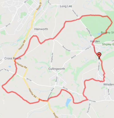 The Bingley Bash Mountain Biking Route | Trailforks
