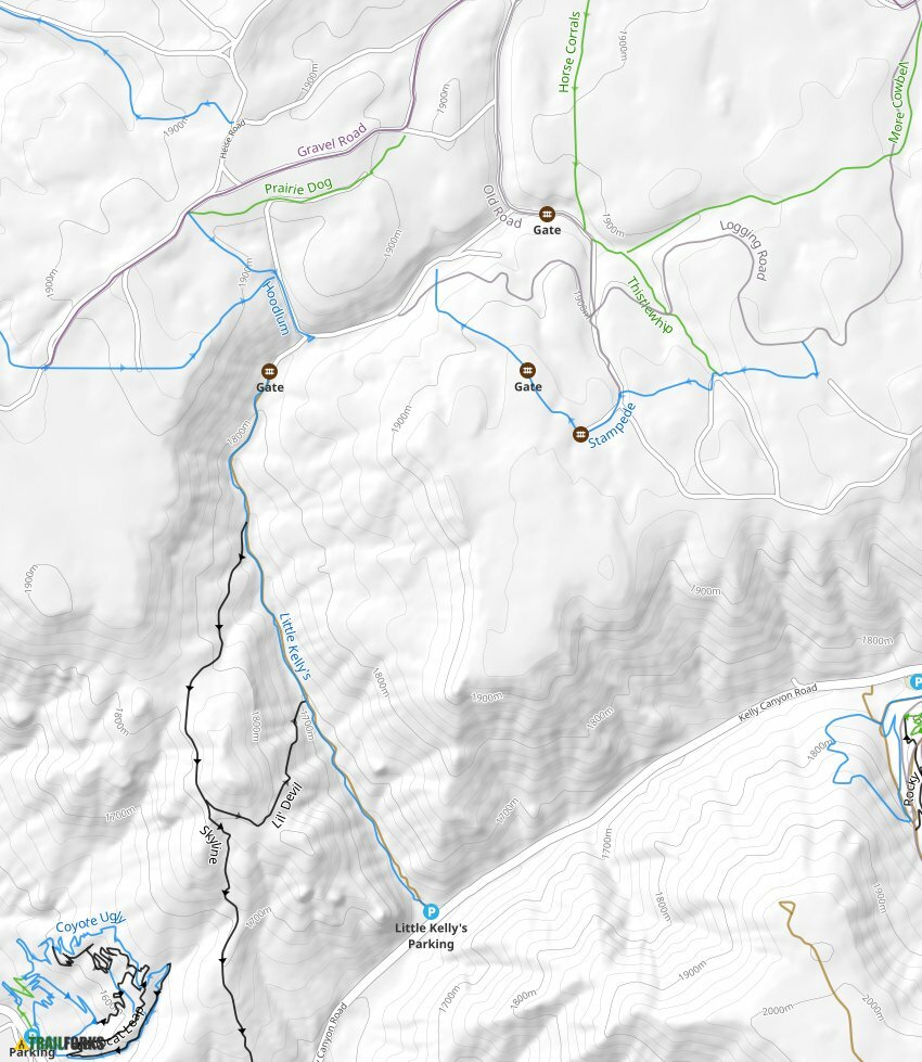 7N Ranch, Ririe Mountain Biking Trails | Trailforks