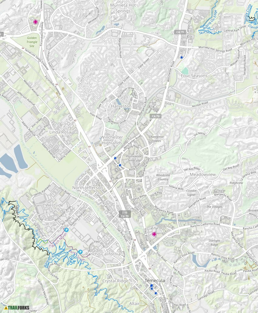 951 Trails, Murrieta Mountain Biking Trails | Trailforks