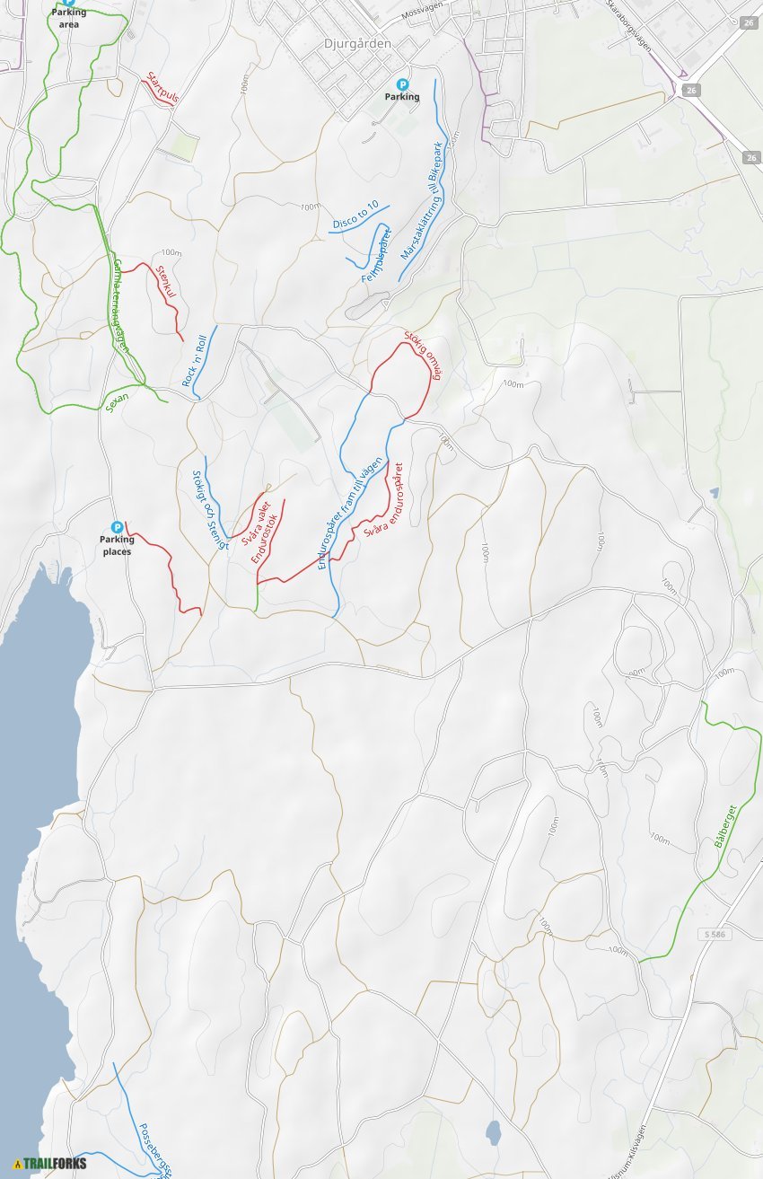 A9-Skogen, Kristinehamn Mountain Biking Trails | Trailforks