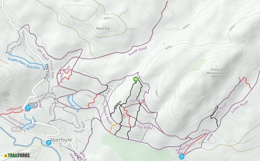 Aberfoyle, United Kingdom Mountain Biking Trails | Trailforks