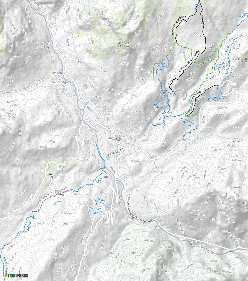 Agordo, Italy Mountain Biking Trails | Trailforks