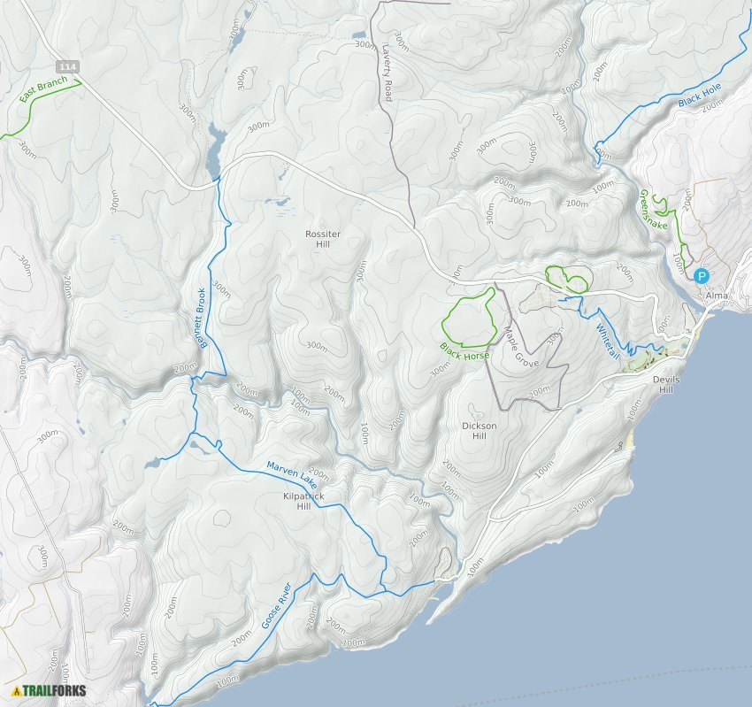 Alma, New Brunswick Mountain Biking Trails | Trailforks