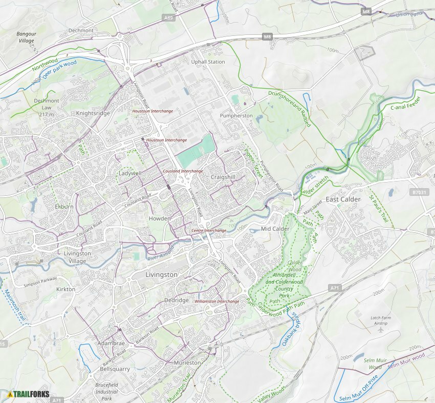 Almondell & Calderwood Country Park Mountain Biking Trails | Trailforks