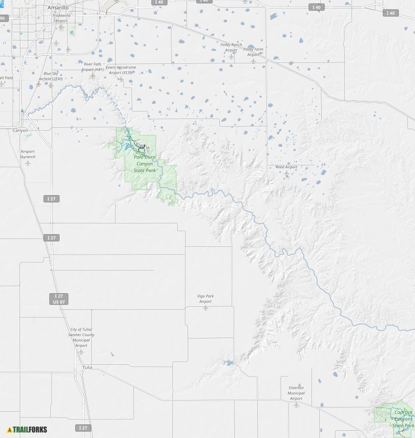 Amarillo, Texas Mountain Biking Trails | Trailforks