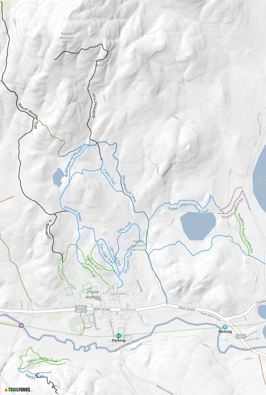 Andover, New Hampshire Mountain Biking Trails | Trailforks