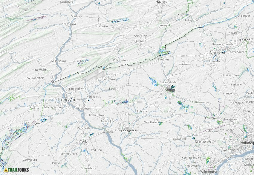 Appalachian Trail Corridor (PA) Hiking Trails | Trailforks