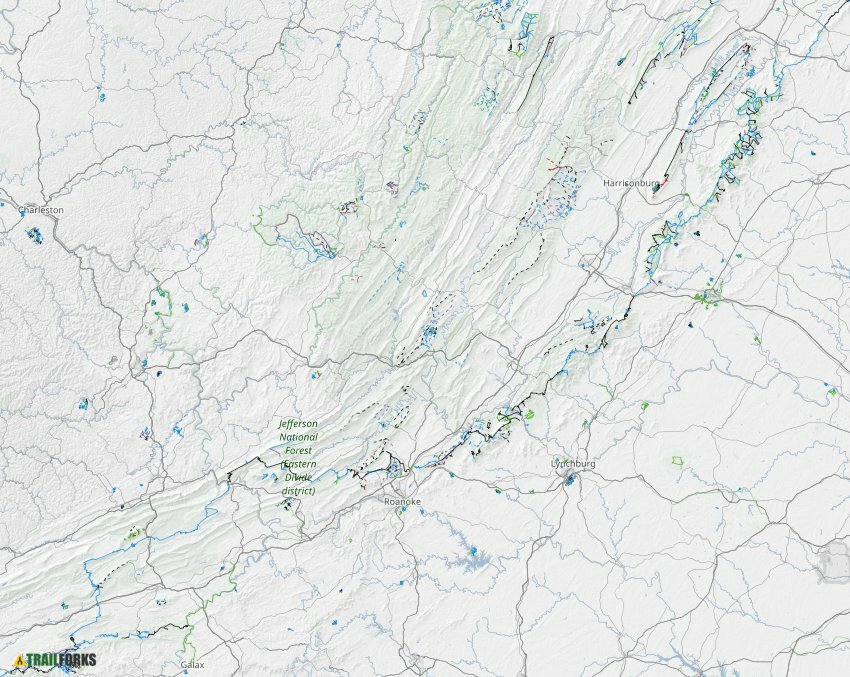 Appalachian Trail Corridor (VA) Hiking Trails | Trailforks