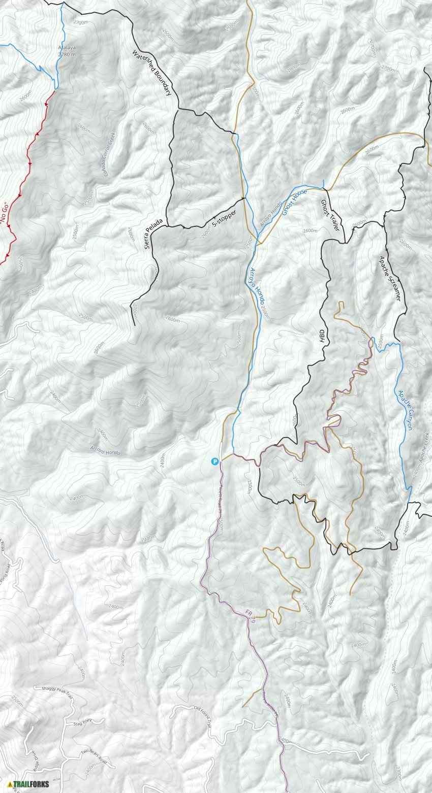 Arroyo Hondo USFS Mountain Biking Trails | Trailforks