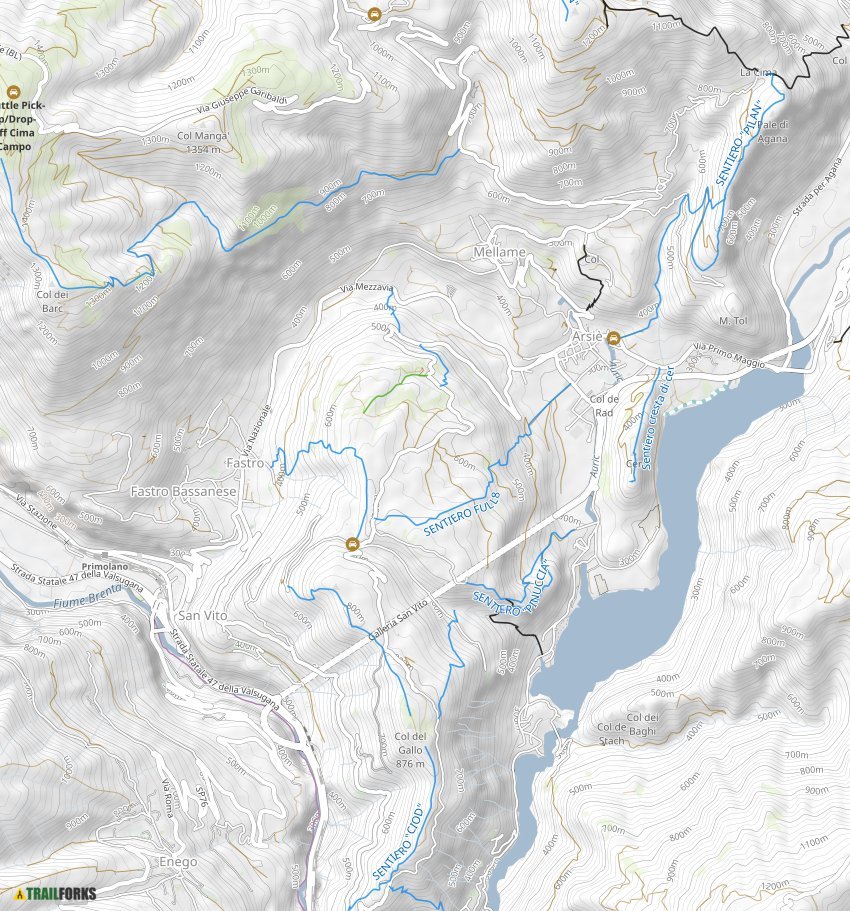 Arsiè, Italy Mountain Biking Trails | Trailforks
