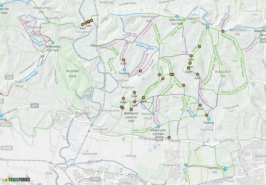 Arundel, United Kingdom Mountain Biking Trails | Trailforks
