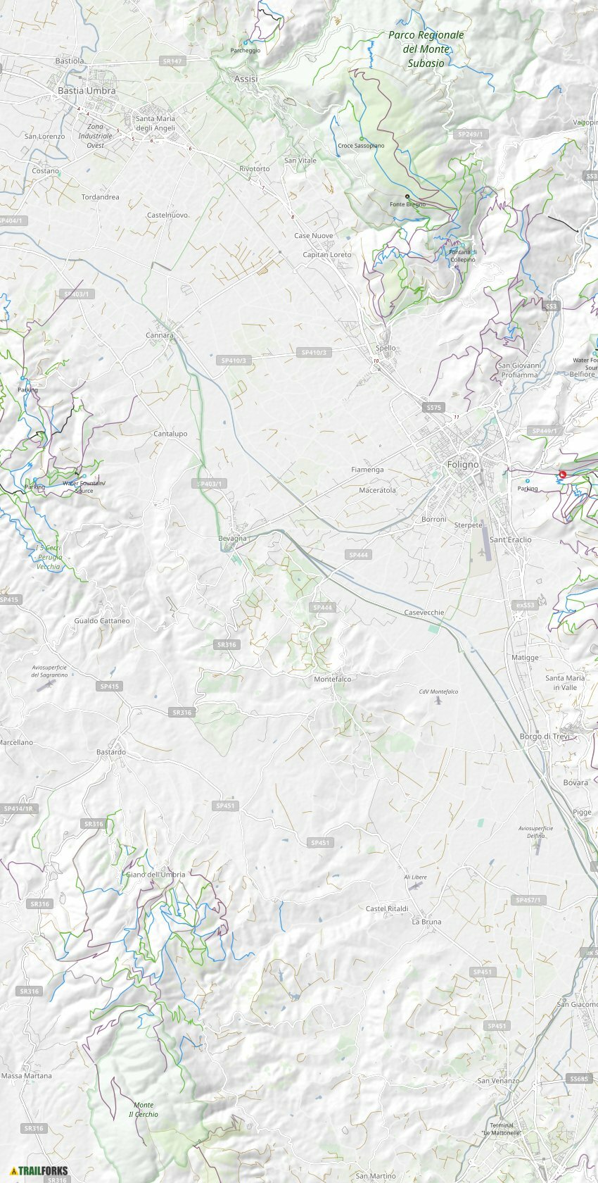 Assisi, Italy Mountain Biking Trails | Trailforks