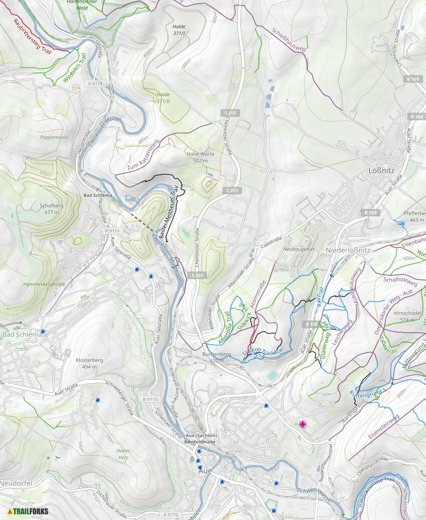 Aue-Bad Schlema, Germany Mountain Biking Trails | Trailforks