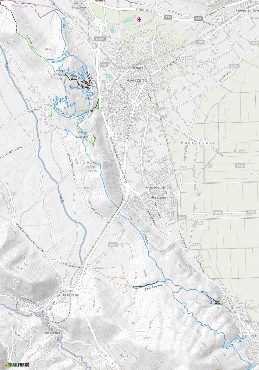 Avezzano, Italy Mountain Biking Trails | Trailforks