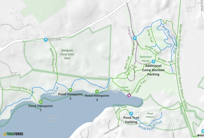 Baldpate Pond, Boxford Mountain Biking Trails | Trailforks