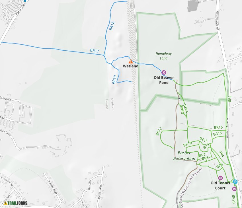 Barber Reservation Mountain Biking Trails | Trailforks