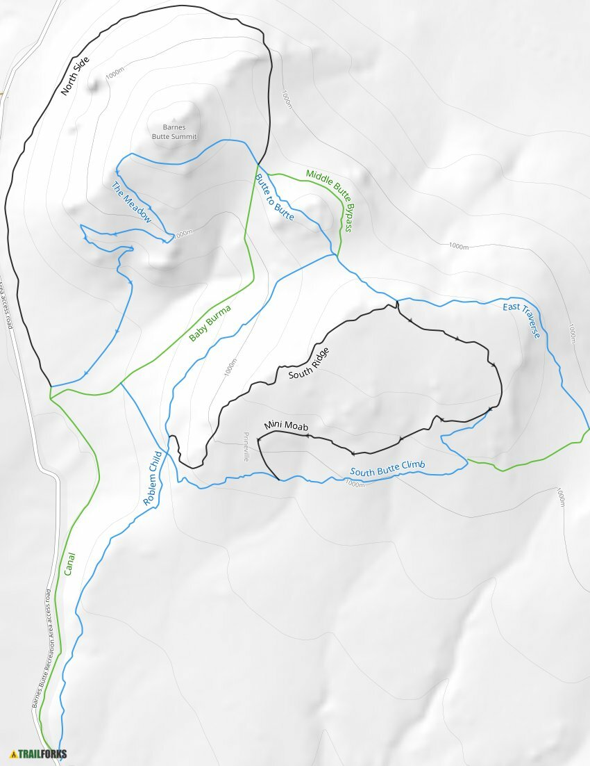 Barnes Butte, Prineville Mountain Biking Trails | Trailforks