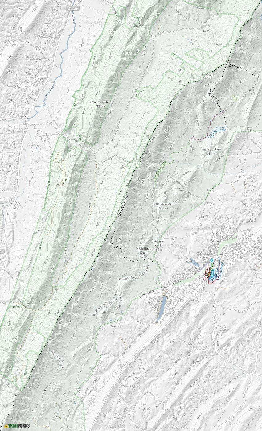 Basye, Virginia Mountain Biking Trails | Trailforks