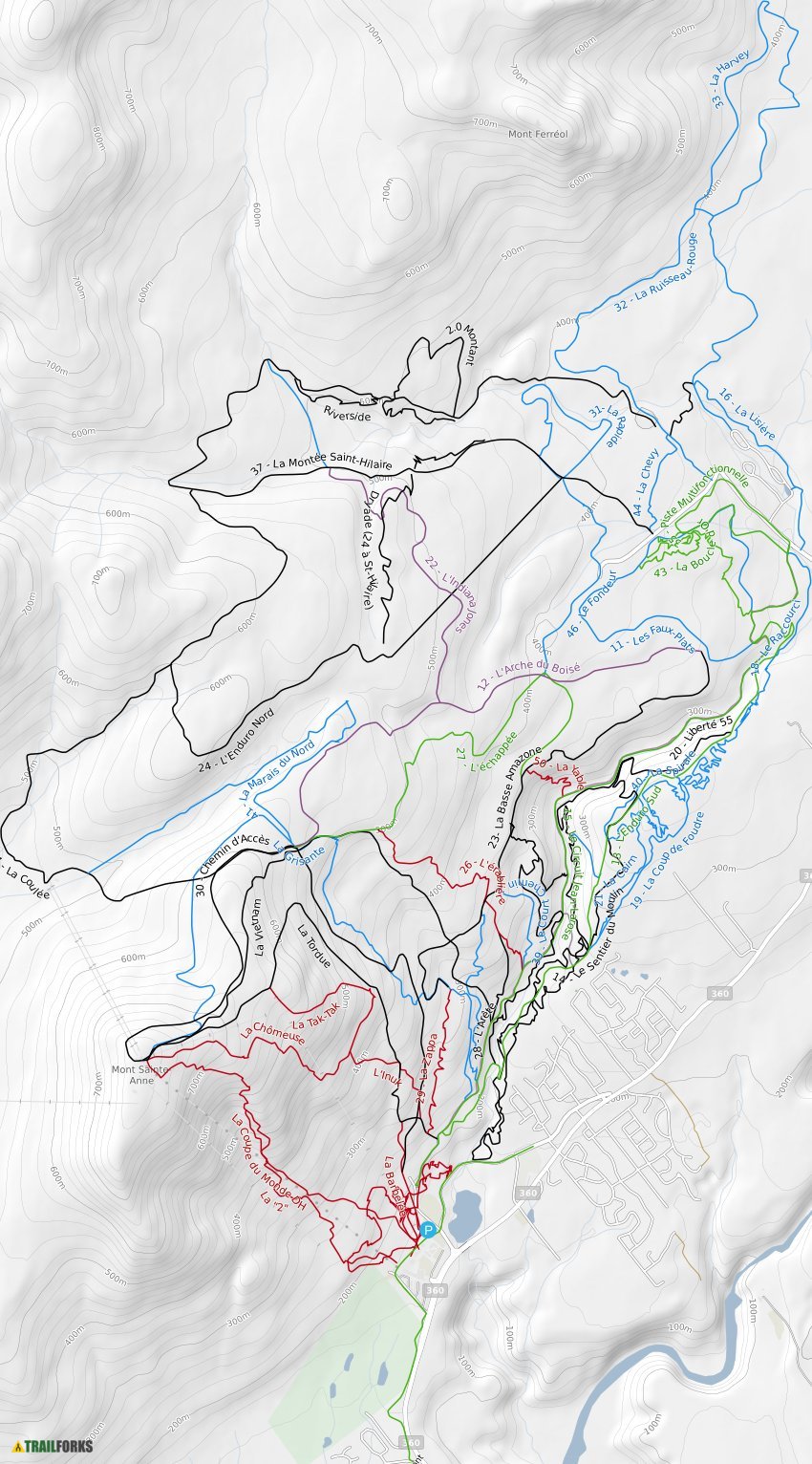 Beaupré, Quebec Mountain Biking Trails | Trailforks