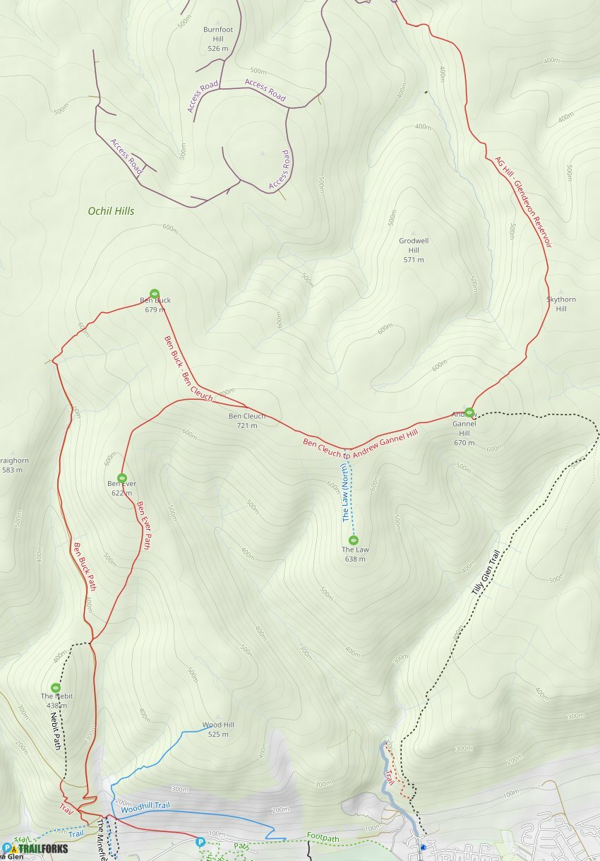Ochil Hills Horseback Trails | Trailforks