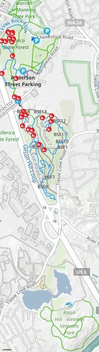Billerica, Massachusetts Mountain Biking Trails | Trailforks
