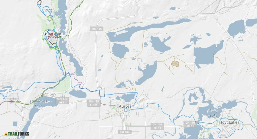 Biwabik, Minnesota Mountain Biking Trails | Trailforks