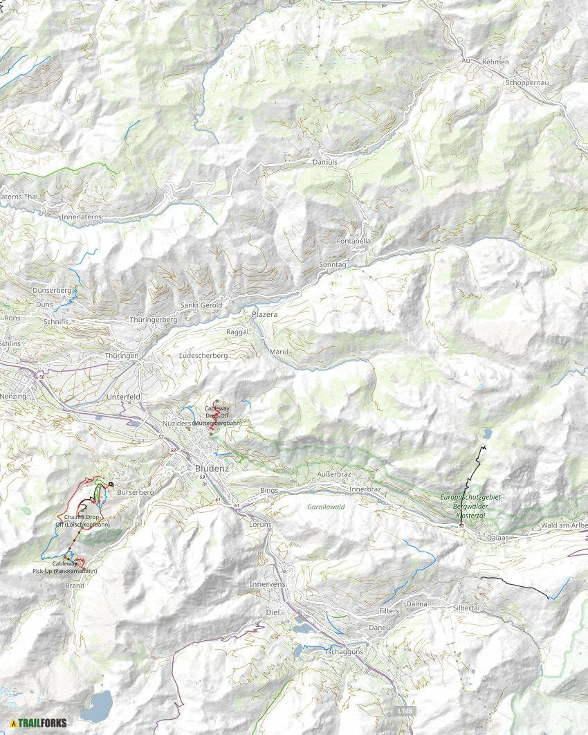 Bludenz, Austria Mountain Biking Trails | Trailforks