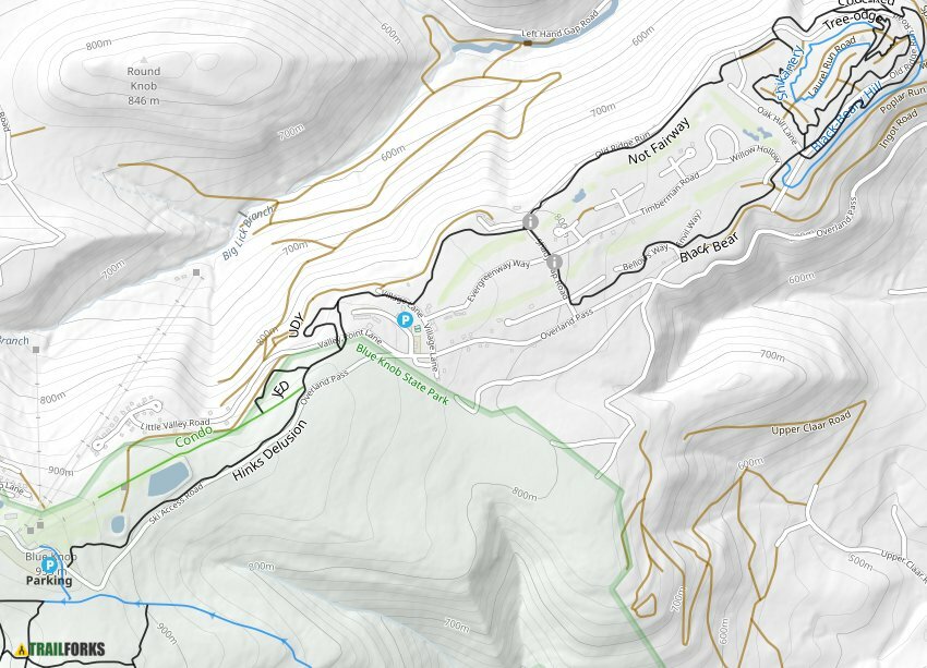 Blue Knob Resort, Pavia Mountain Biking Trails | Trailforks