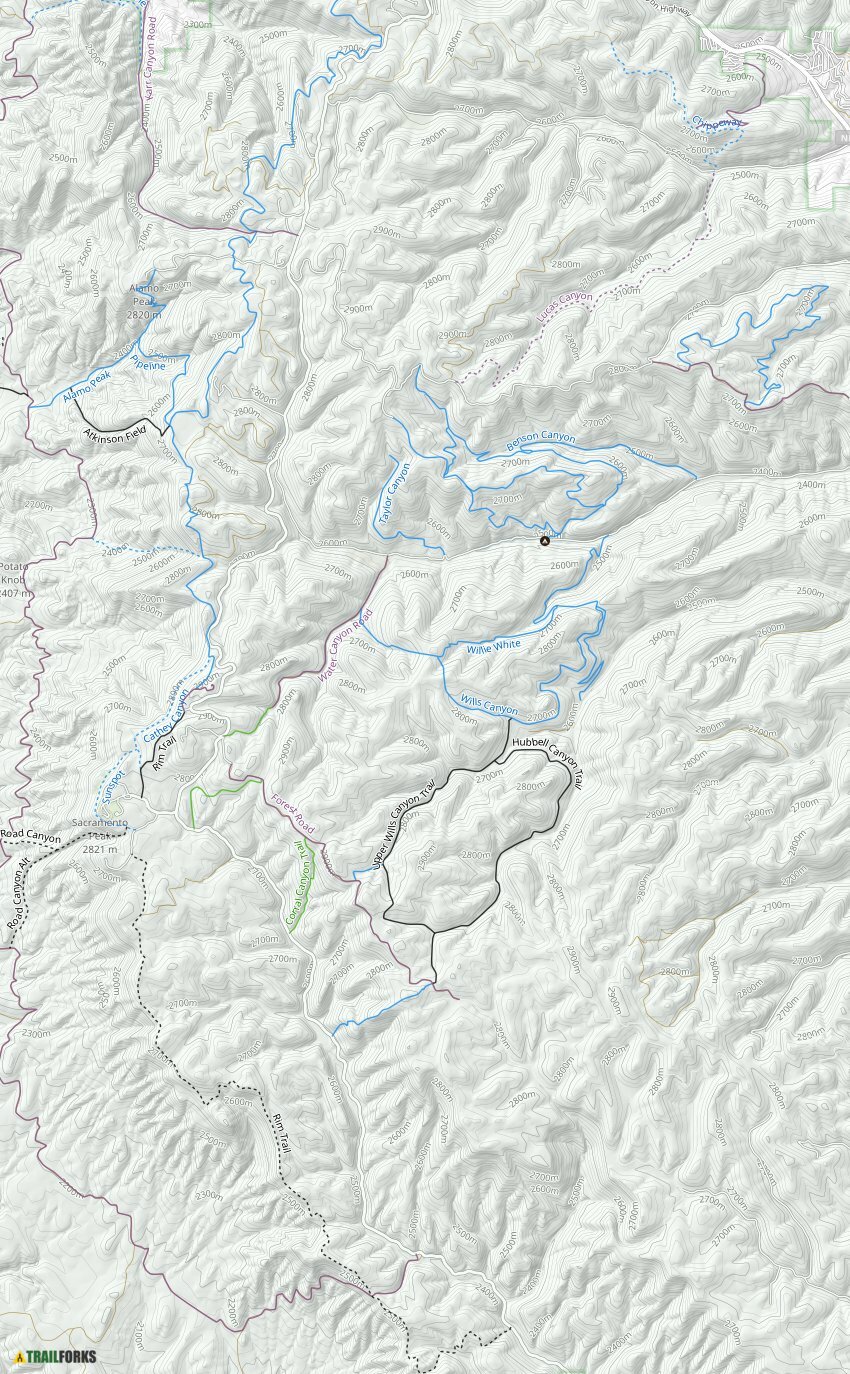 Bluff Springs, Cloudcroft Mountain Biking Trails | Trailforks