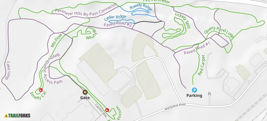 Rankin Trails @ The Quarry Park Mountain Biking Trails | Trailforks