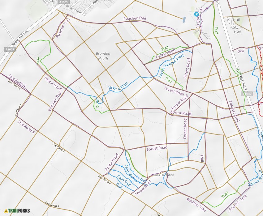 Brandon, United Kingdom Mountain Biking Trails | Trailforks