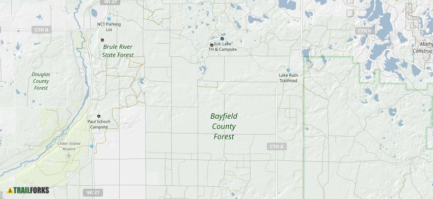 Brule, Wisconsin Mountain Biking Trails | Trailforks