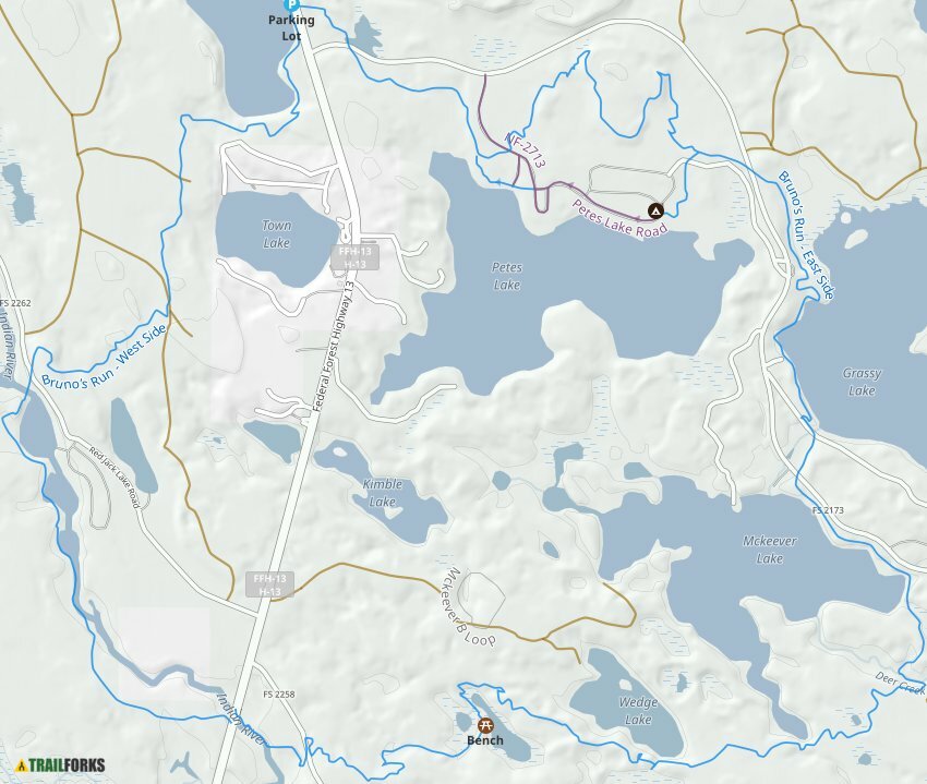 Bruno's Run Mountain Biking Trails | Trailforks