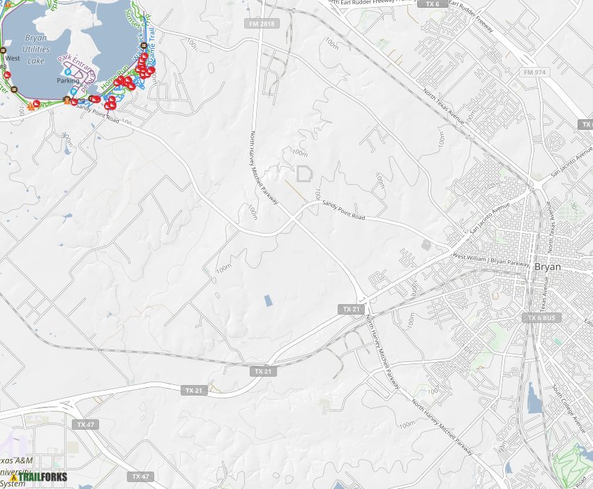 Bryan, Texas Mountain Biking Trails | Trailforks