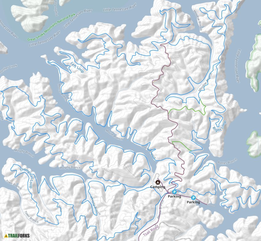 Bryson City, North Carolina Mountain Biking Trails | Trailforks
