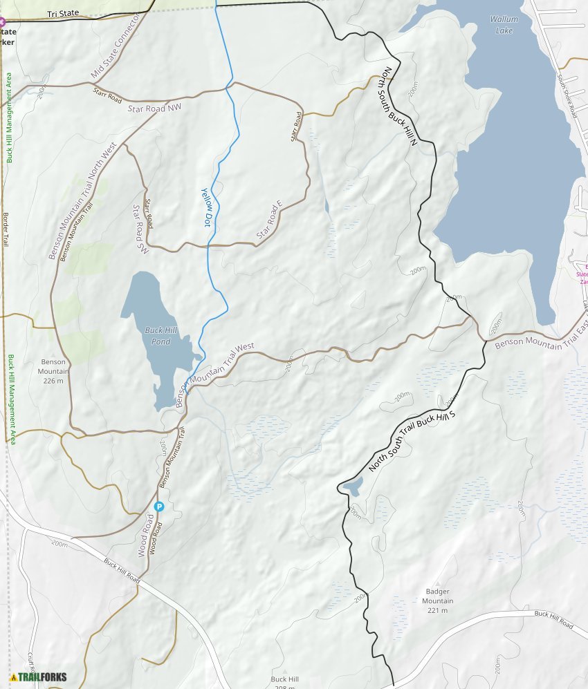 Buck Hill Management Area, Burrillville Mountain Biking Trails | Trailforks