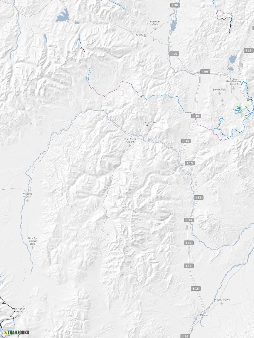 Butte, Montana Mountain Biking Trails | Trailforks