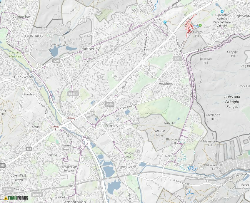 Camberley, United Kingdom Mountain Biking Trails | Trailforks