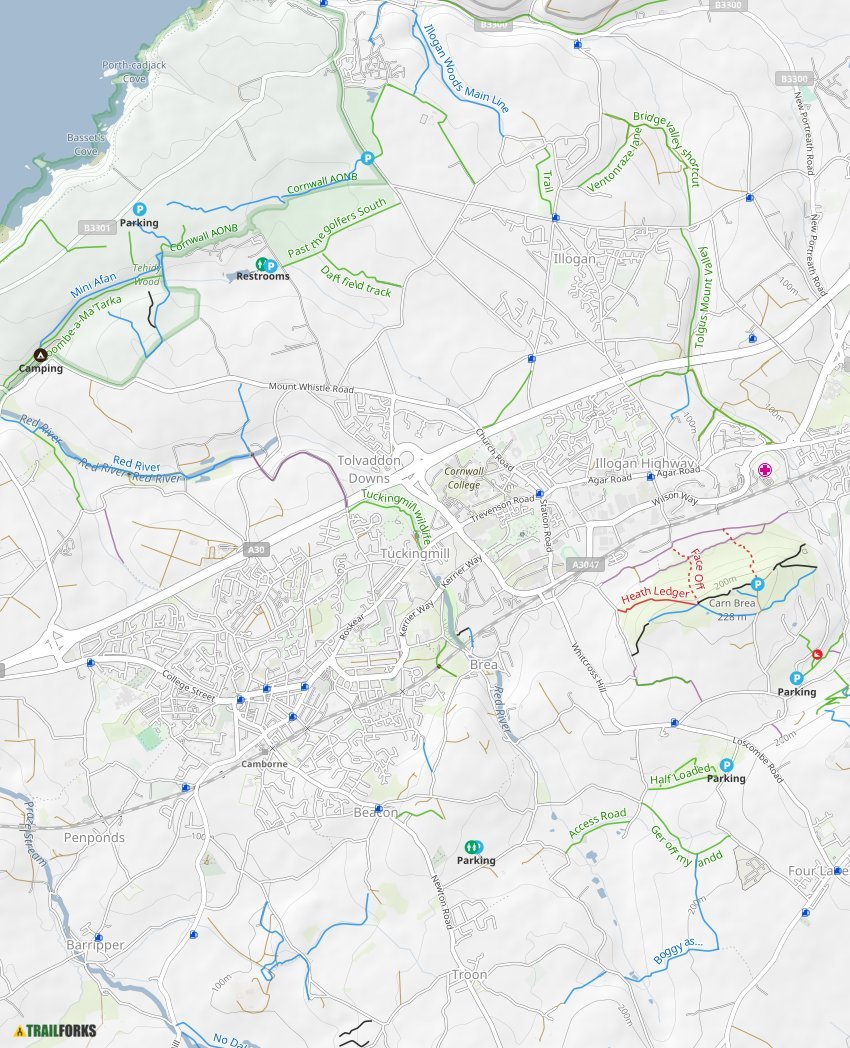 Camborne, United Kingdom Mountain Biking Trails | Trailforks