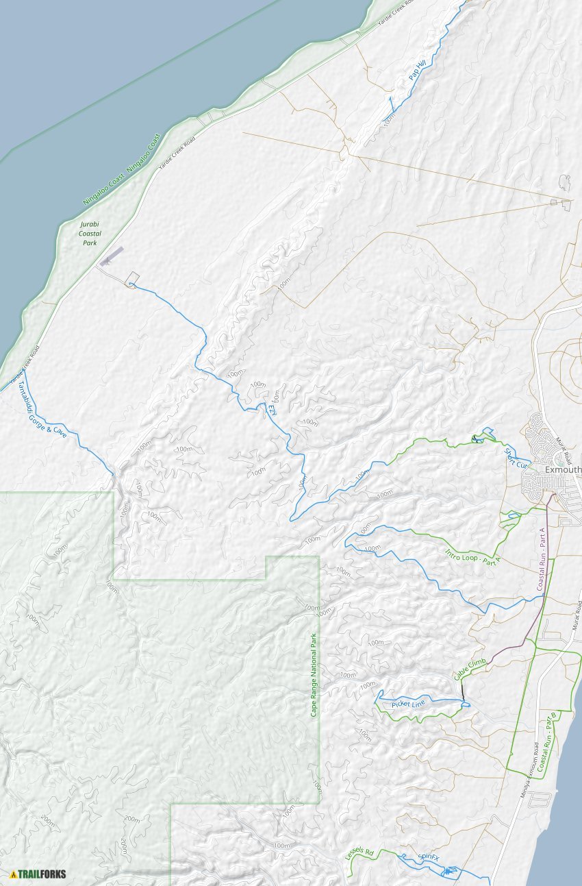 Cape Range, Exmouth Mountain Biking Trails | Trailforks