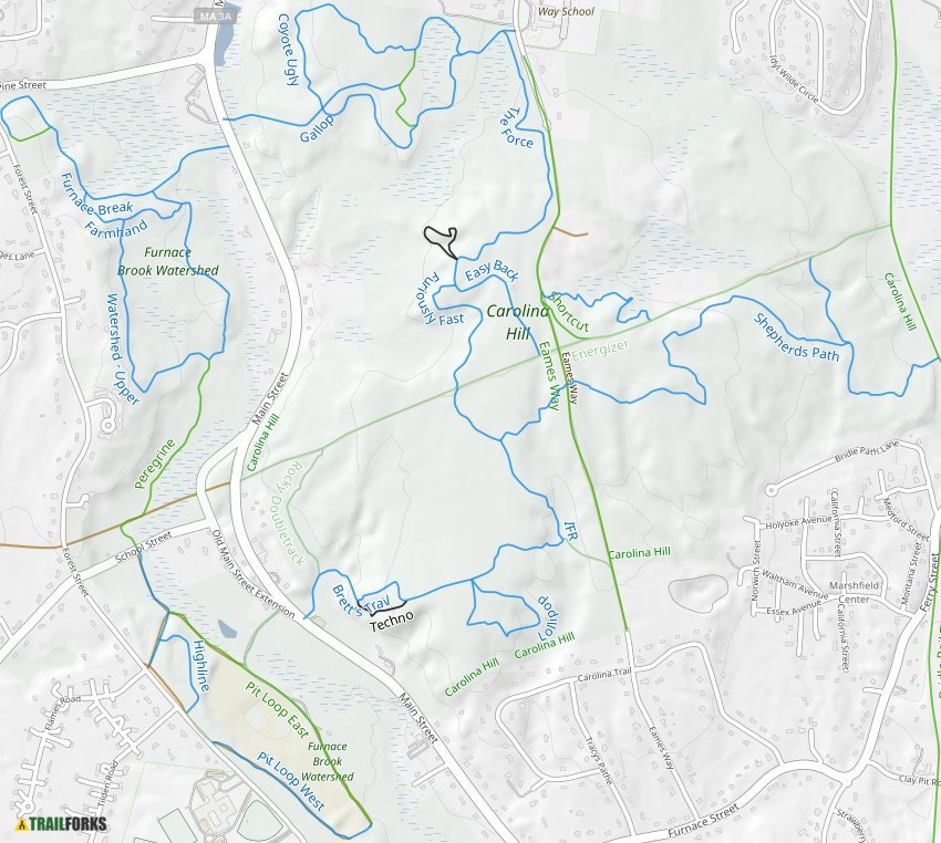 Carolina Hills, Marshfield Mountain Biking Trails | Trailforks