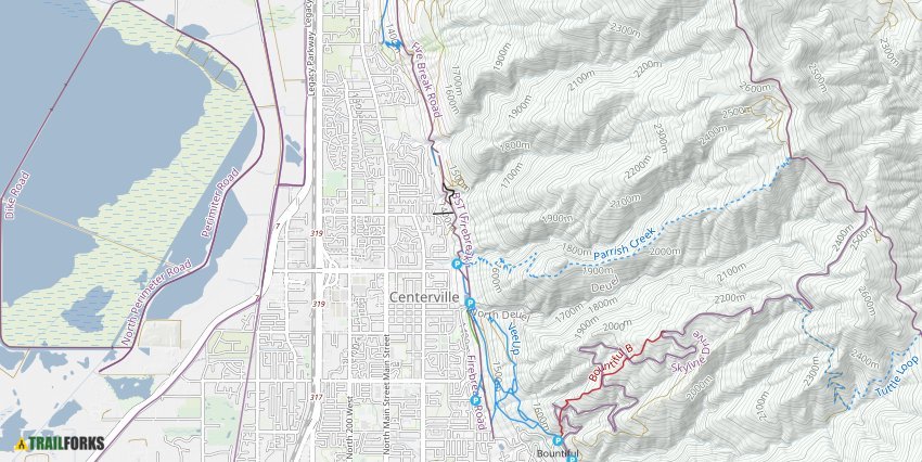 Centerville, Utah Mountain Biking Trails | Trailforks