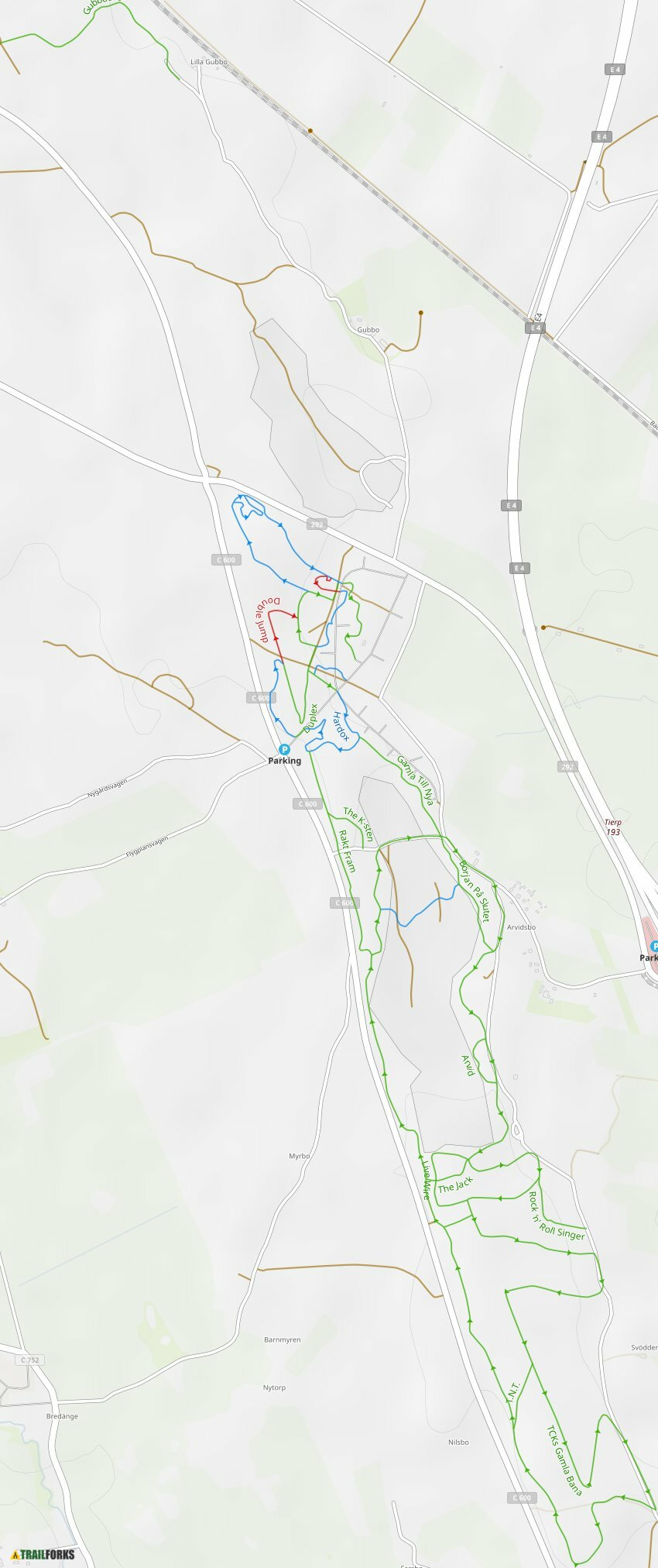Centrala Tierp Mountain Biking Trails | Trailforks