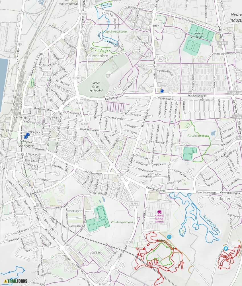 Centrala Varberg Mountain Biking Trails | Trailforks