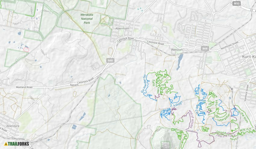 Cessnock, Australia Mountain Biking Trails | Trailforks