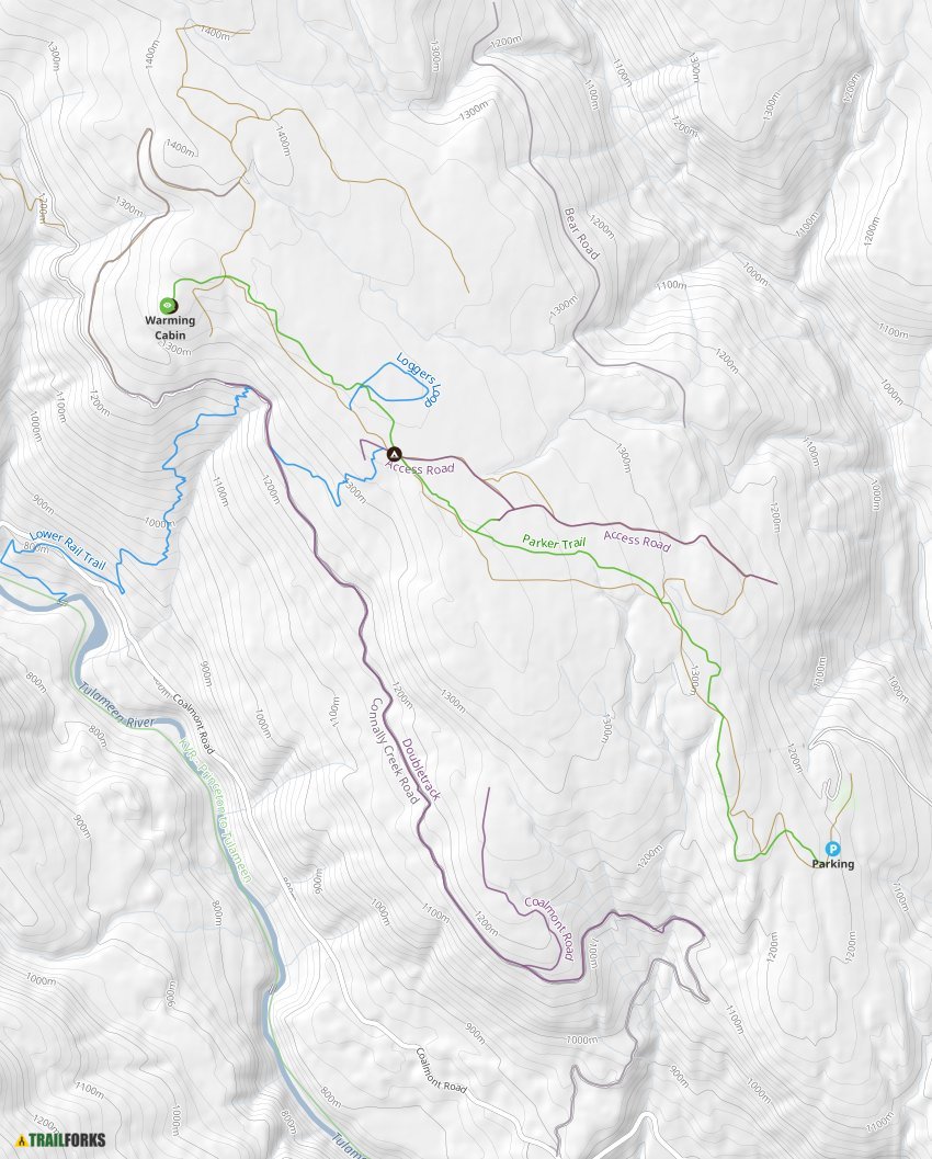 China Ridge Nordic Skiing Trails | Trailforks