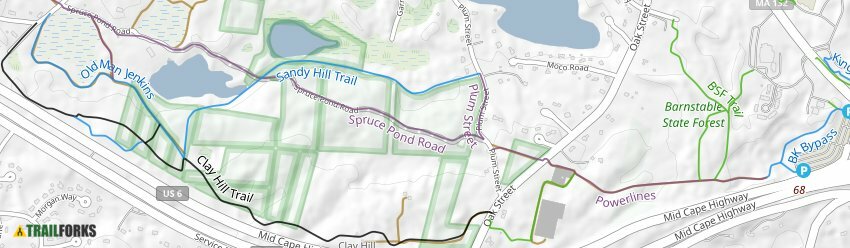 Clay Hill Conservation / Barnstable SF, Barnstable Mountain Biking ...