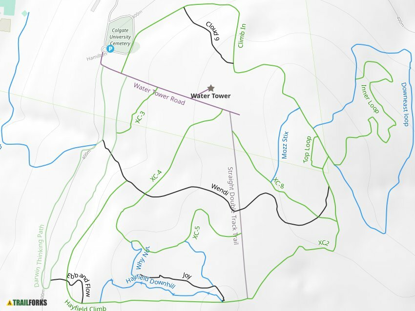 Colgate Singletrack Mountain Biking Trails | Trailforks